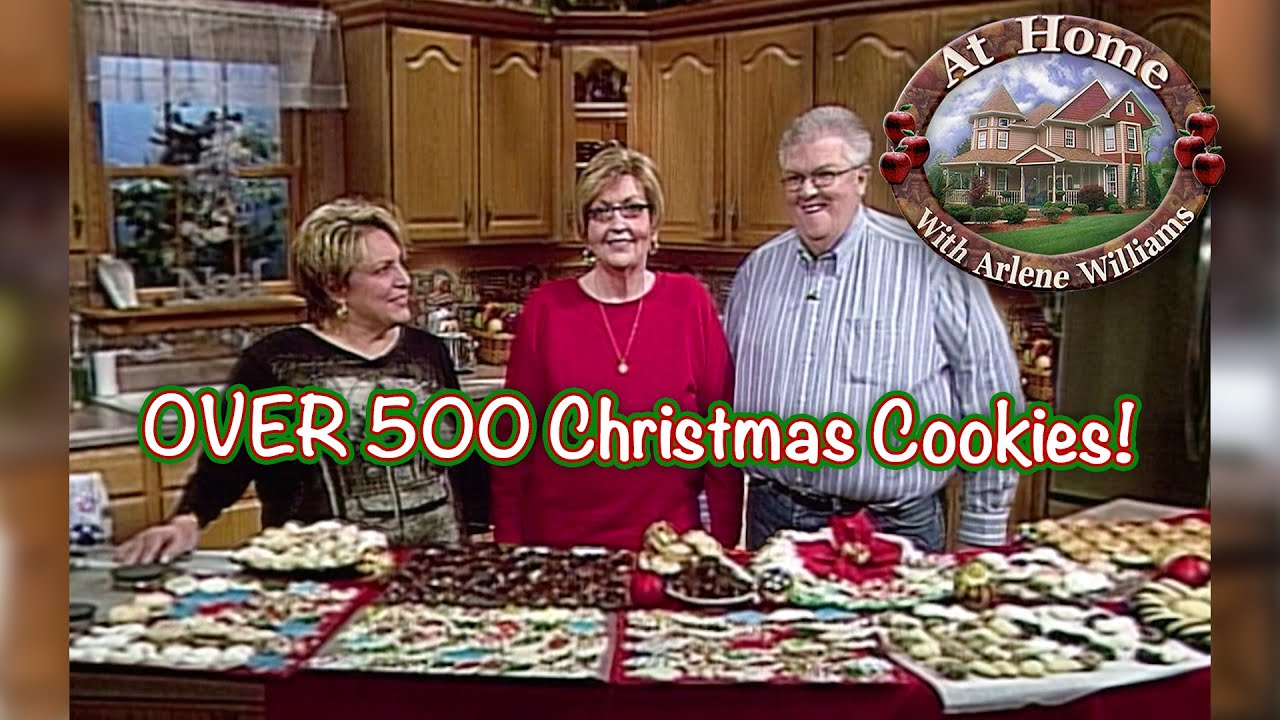 Baking OVER 500 Christmas Cookies with Arlene, Paul, and Patti! - At ...