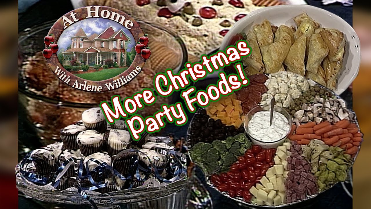 Cooking Christmas Party Foods with Patti! - At Home with Arlene Williams