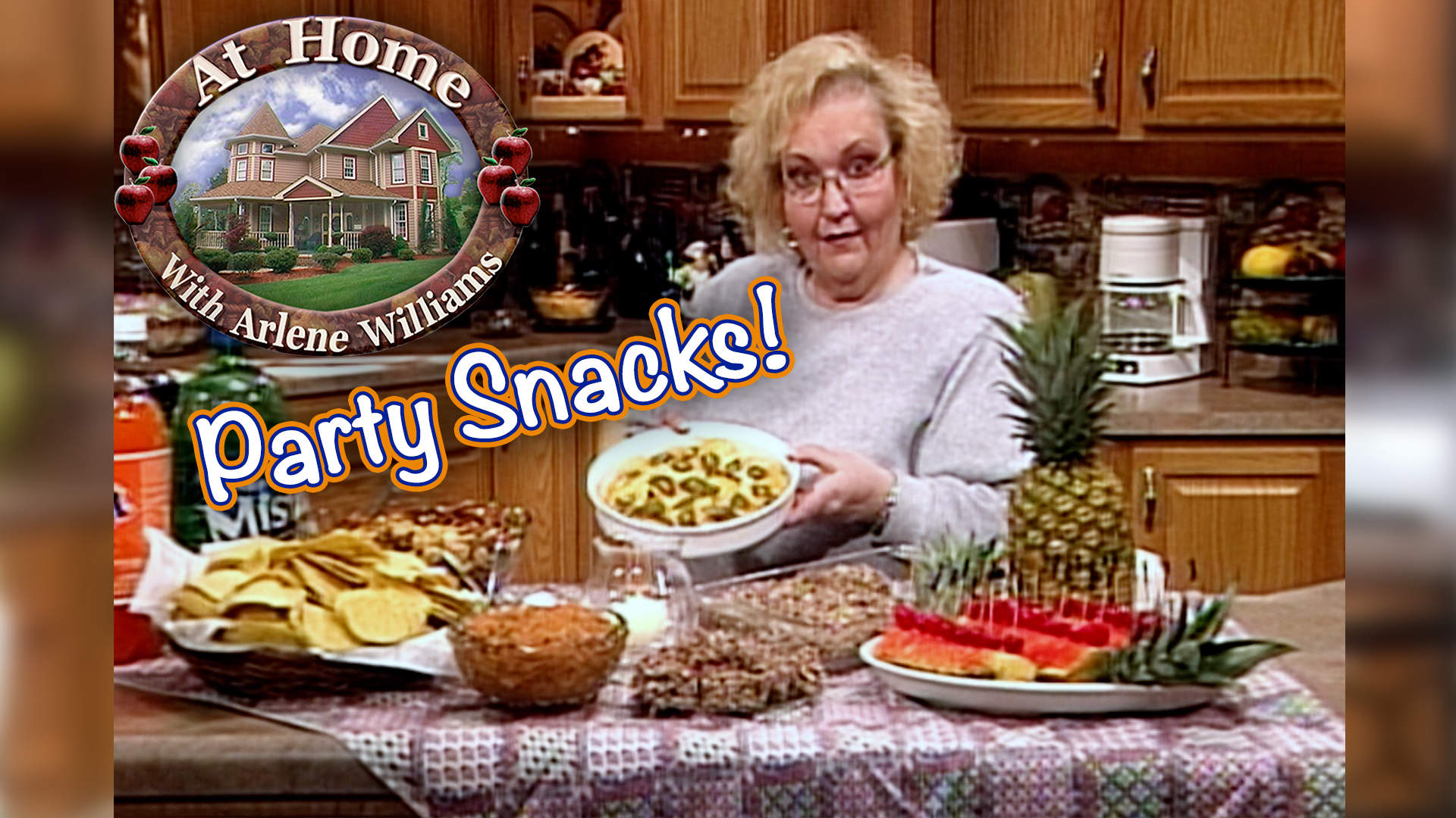 Making Fun Snacks and Party Foods with Linda Wilson - At Home with Arlene Williams