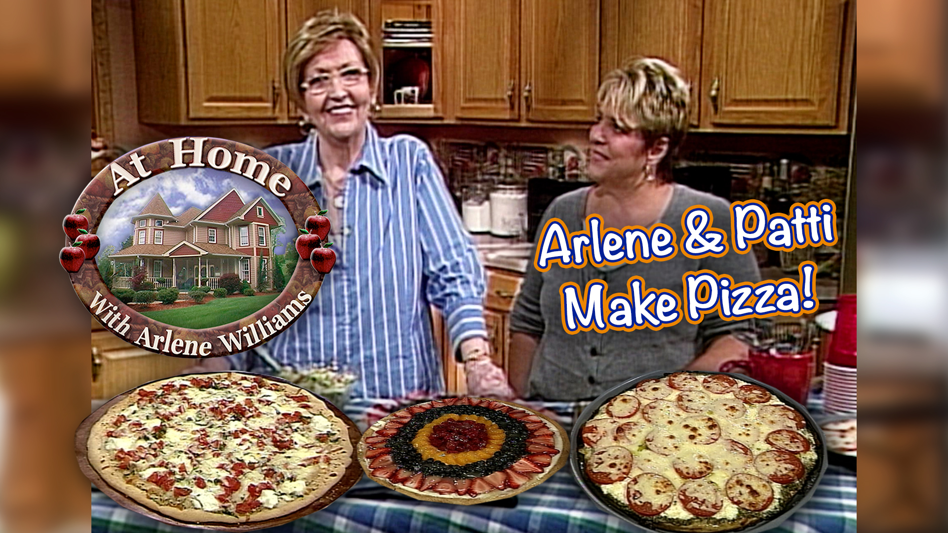 Arlene and Patti Make Lots of Pizza, Plus Guacamole! - At Home with ...