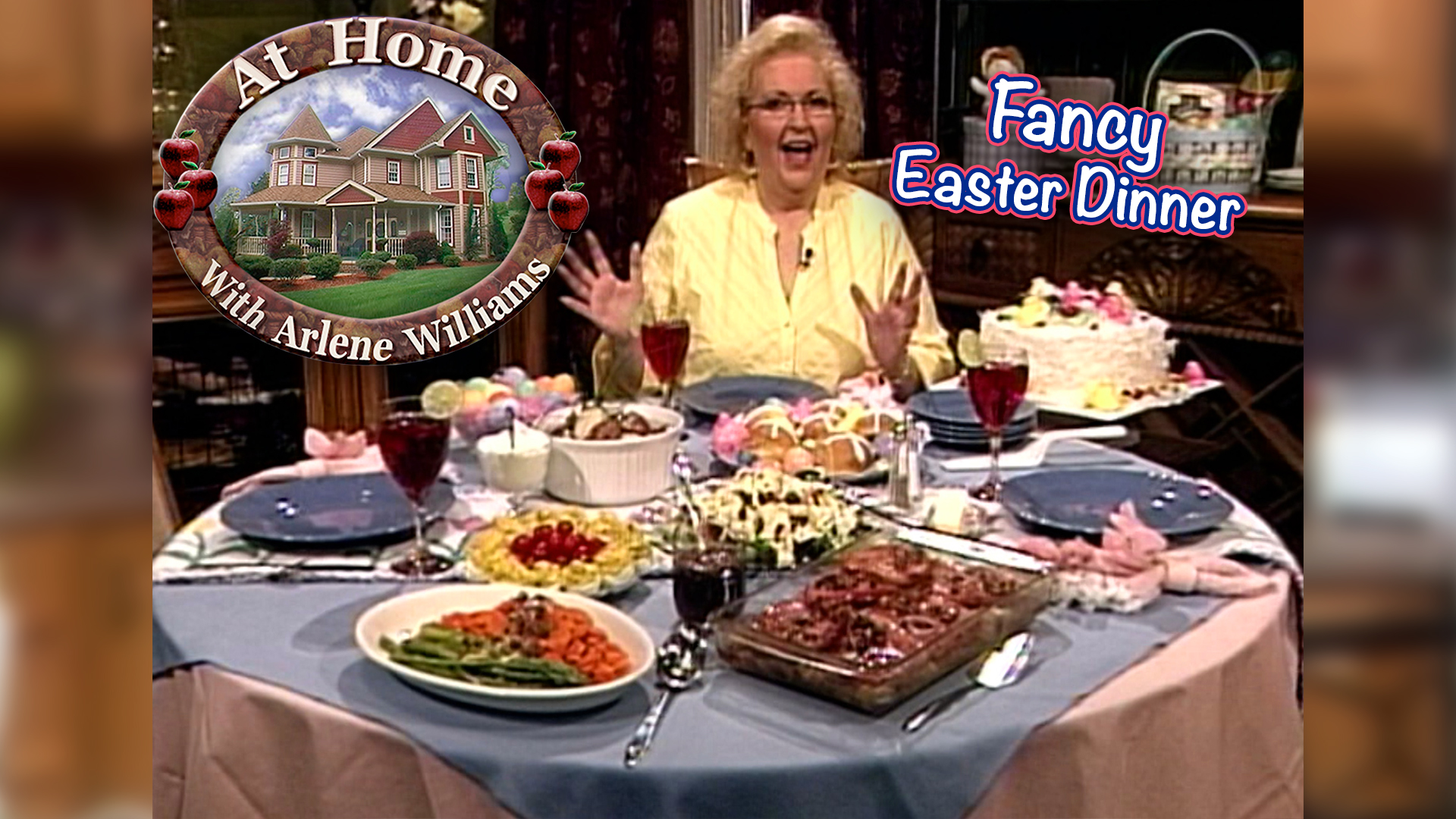 Fancy Easter Dinner with Maple-Orange Glazed Ham Steaks and More! - At ...