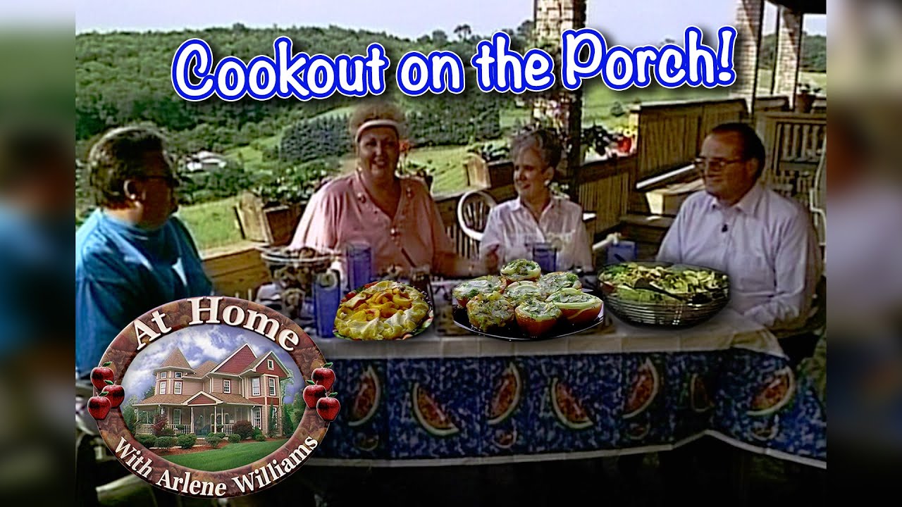 Making a Cookout on the Porch with Grilled Chicken, Peach Tart, and ...