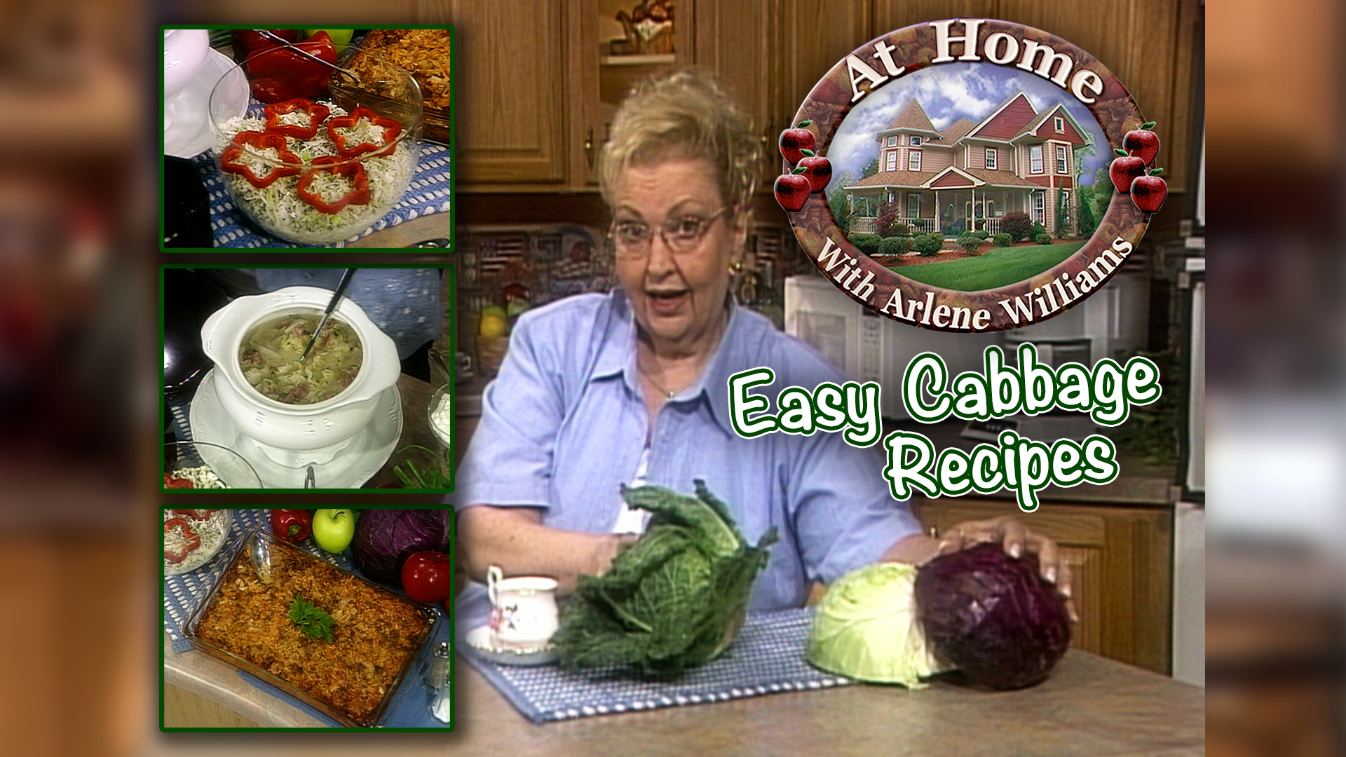 Arlene Makes Fast and Easy Cabbage Recipes! - At Home with Arlene Williams