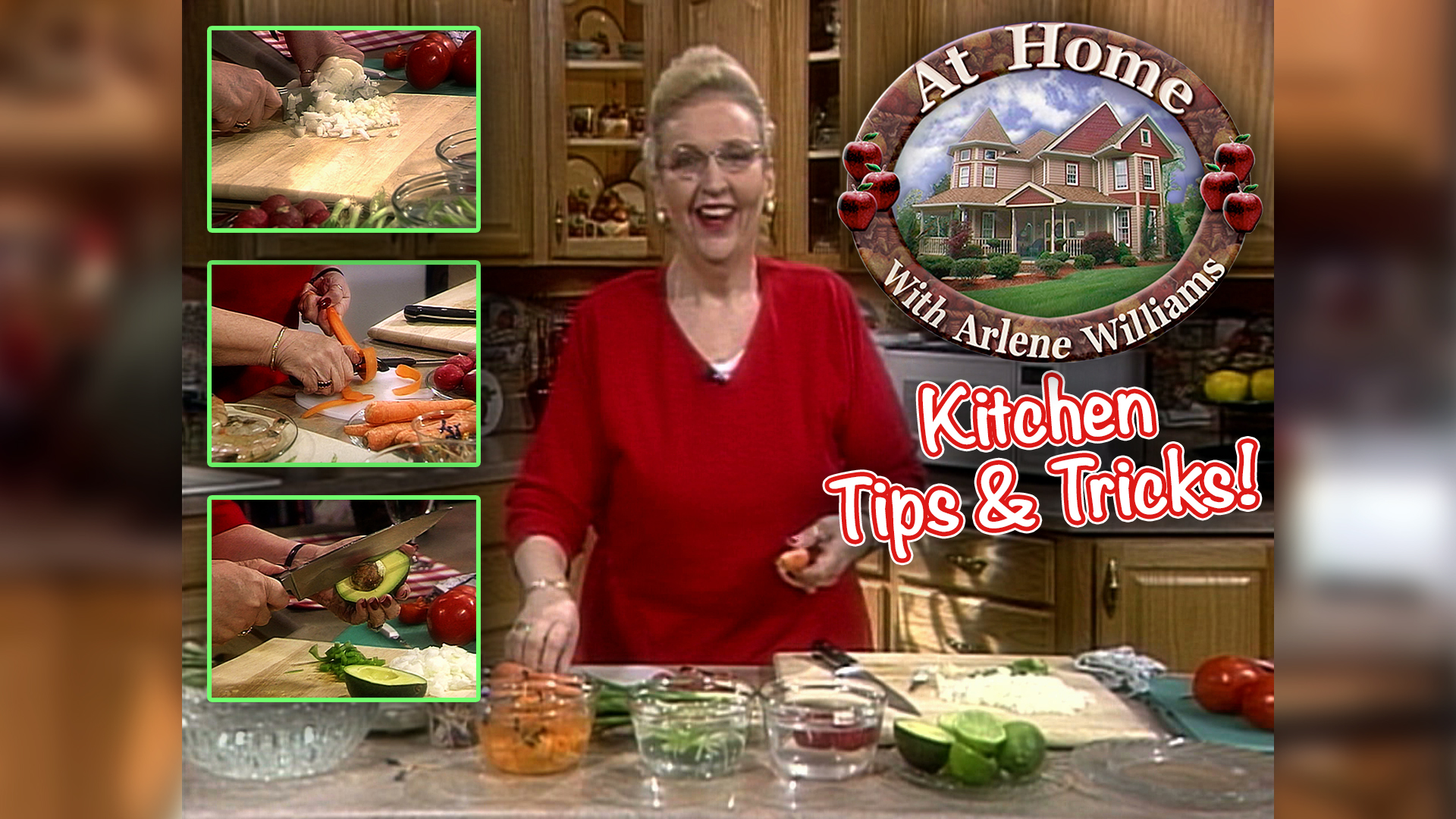 Arlene's Tips and Tricks: Garnishes, Decorations, Knife Skills, and ...