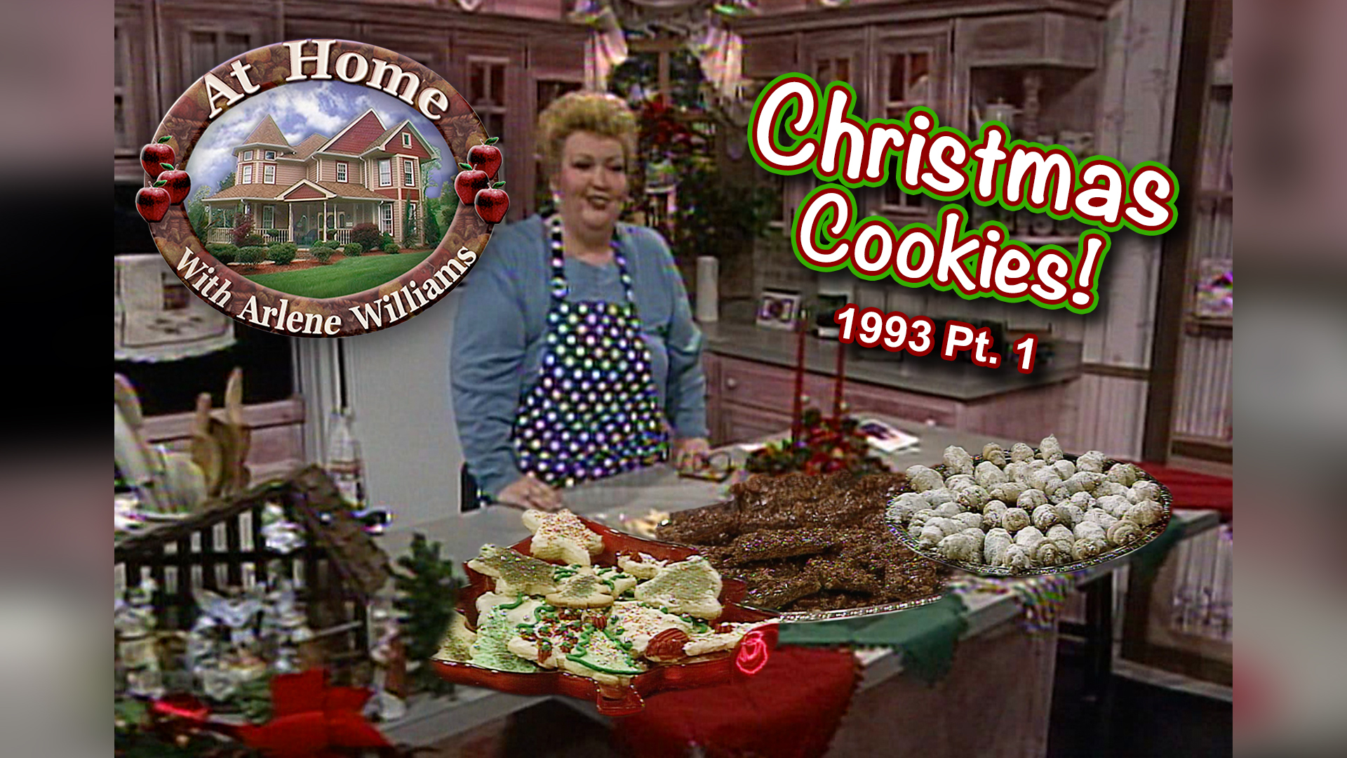 Classic Christmas Cookies: Pecan Pralines, Nut Rolls, & Iced Cutouts - At Home with Arlene Williams
