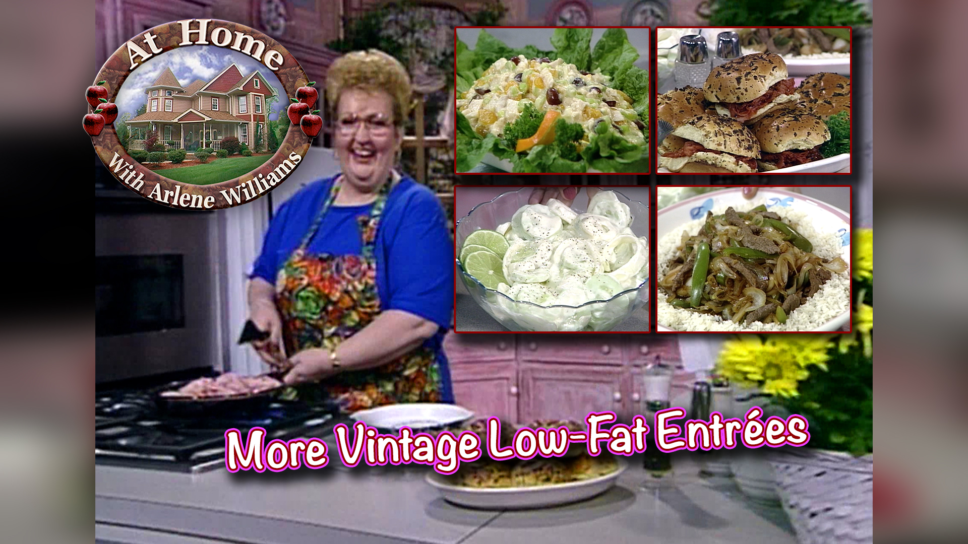 Cooking Vintage 90s Low-Fat Entrées: Ham BBQ, Chicken Salad, & Pepper ...