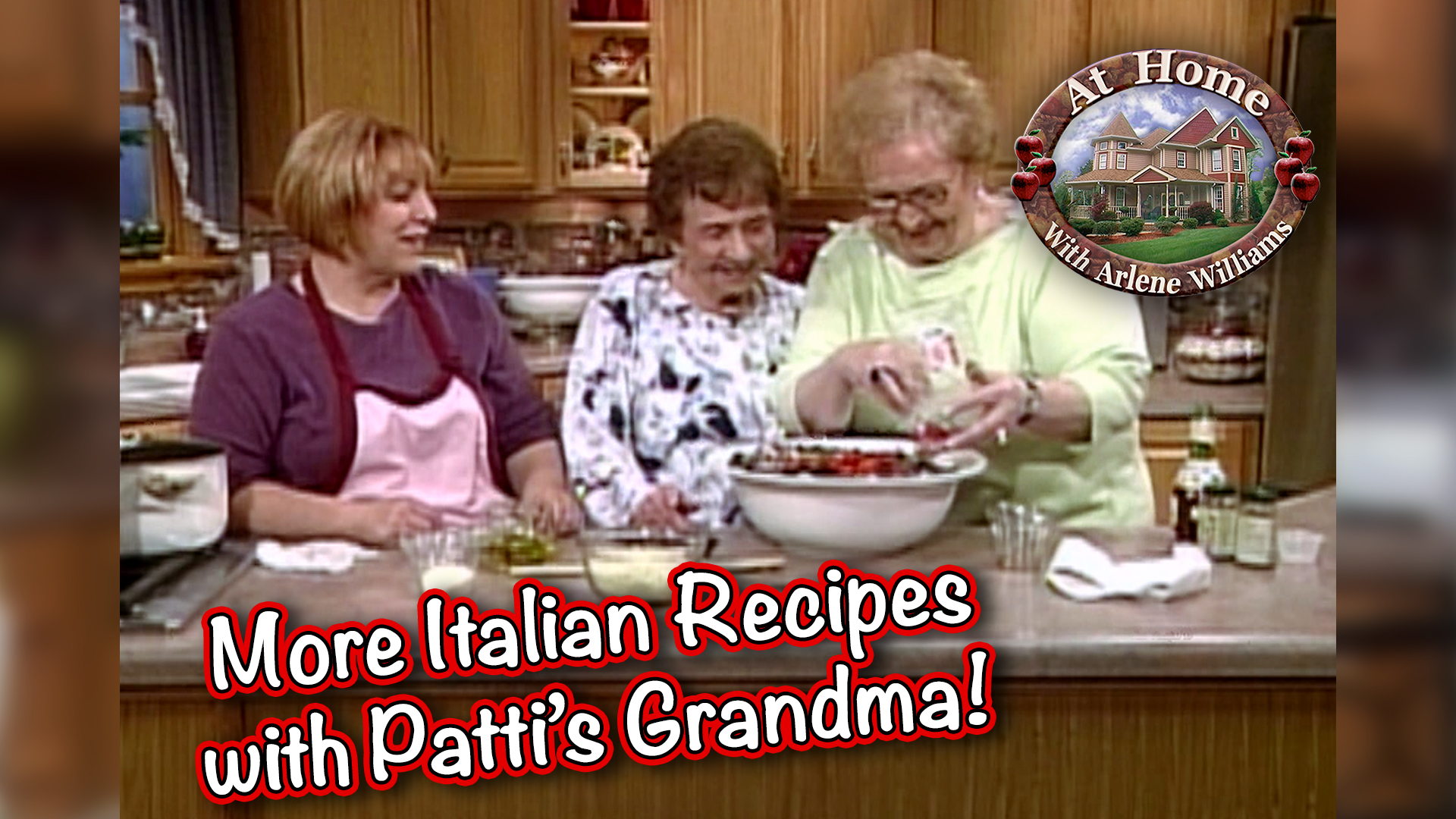Homemade Tomato Sauce and Lasagna with Patti's Grandma! - At Home with ...