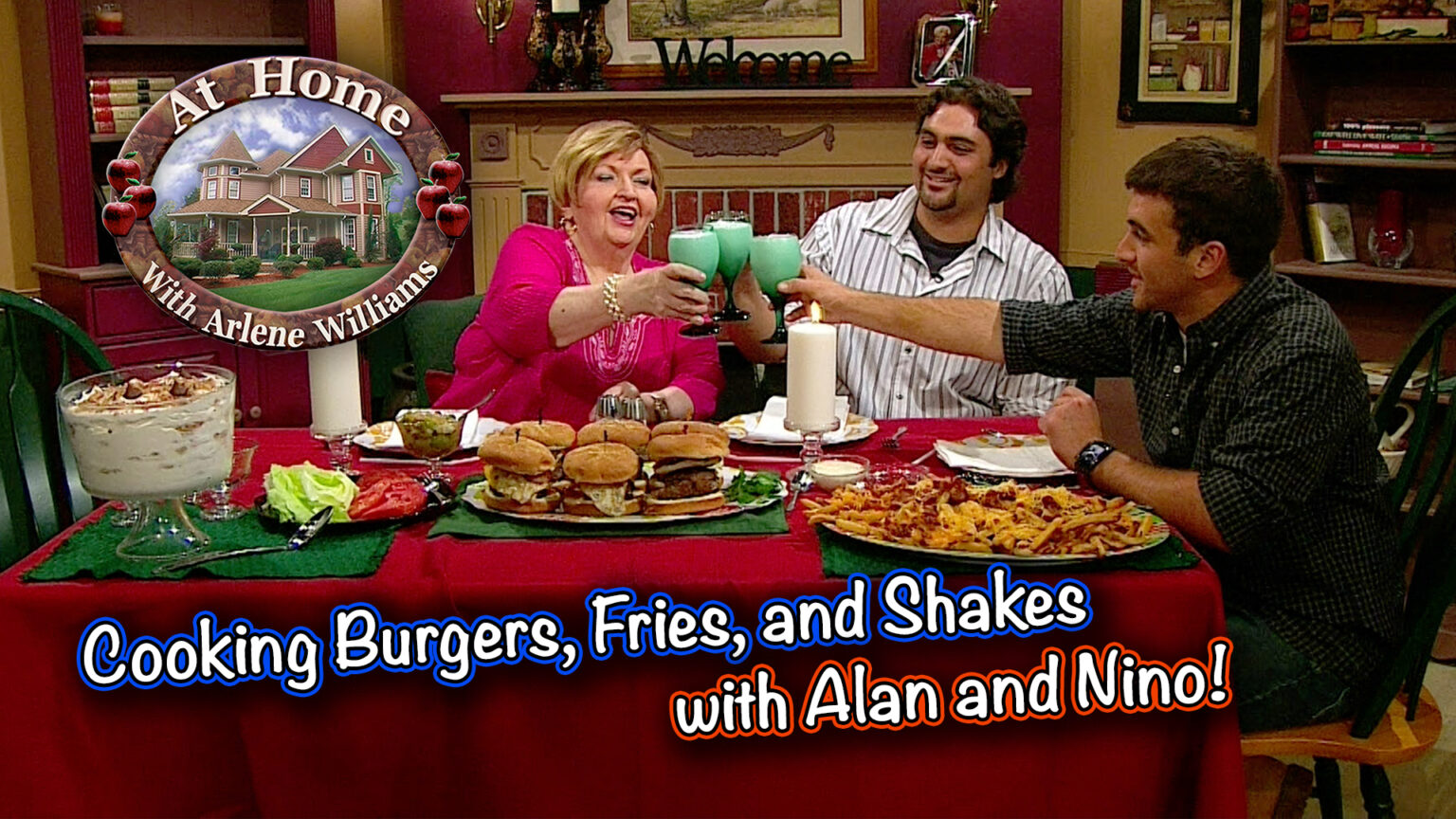 Cooking Christmas Party Foods with Patti! - At Home with Arlene Williams