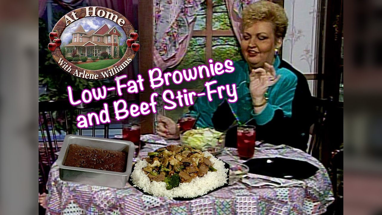 Arlene Makes Vintage 90s Low-Fat Brownies and Beef Stir-Fry - At Home ...
